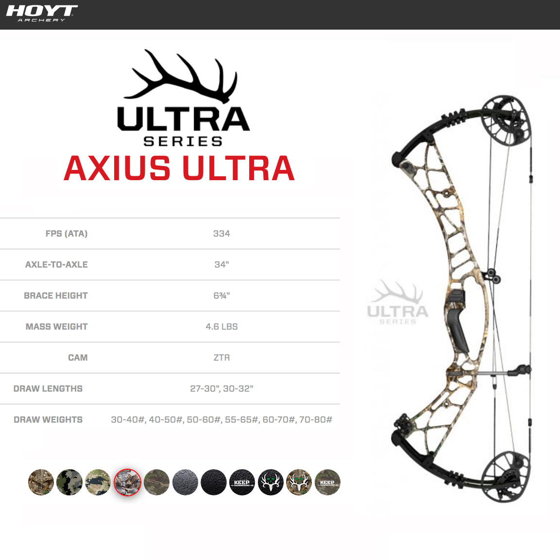 AXIUS ULTRA black out HOYT